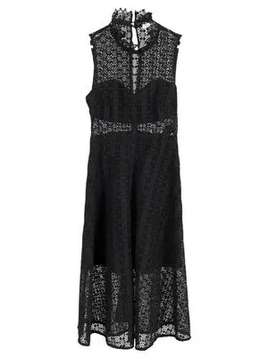 Sandro Alisa Midi Dress - Black