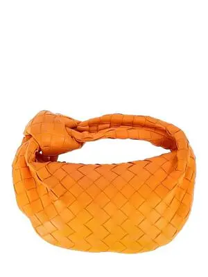 Bottega Veneta Intrecciato Top-Handle Mini Bag Orange
