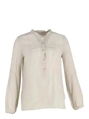 ISABEL MARANT VINTAGE Striped Blouse - Neutrals