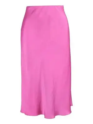 Nanushka Satin Midi Skirt - Pink
