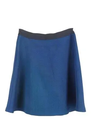 Sandro A-line Mini Skirt - Blue