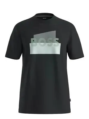 BOSS Logo-print T-shirt - Black