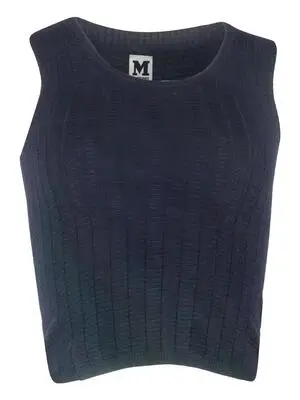 Missoni Knitted Tank Top - Blue