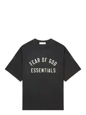 Fear Of God Logo T-shirt Black