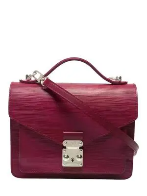 LOUIS VUITTON 2013 Epi-leather Satchel Bag - Pink