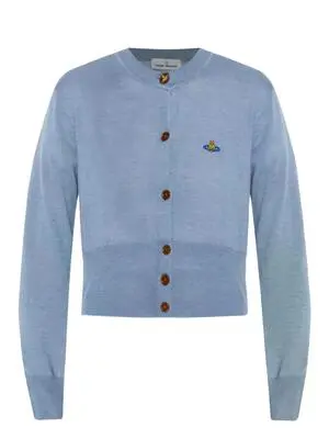 VIVIENNE WESTWOOD Buttoned Cardigan - Blue