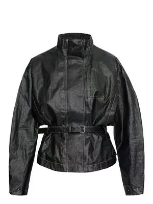 Jacquemus Belted Jacket - Black