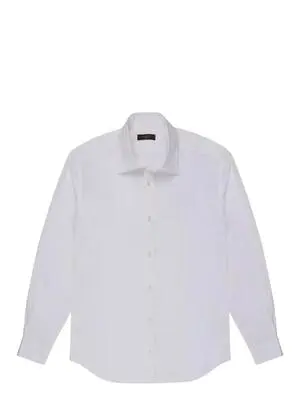 GLANSHIRT Buttoned Poplin Shirt - White