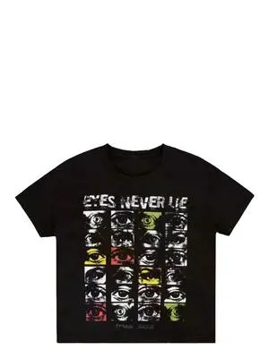 STADIUM GOODS Eyes-print T-shirt - Black