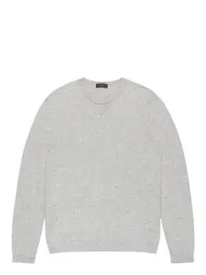 ZANONE Bouclé Crew-neck Sweater - Grey