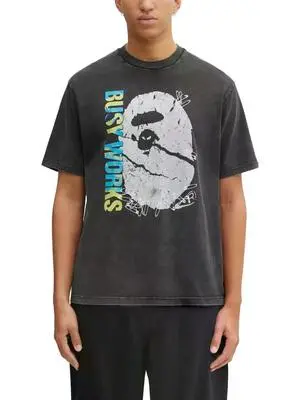 A BATHING APE Graphic-print T-shirt - Black