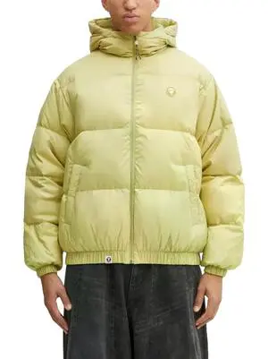 AAPE BY *A BATHING APE® Hooded Padded Jacket - Yellow