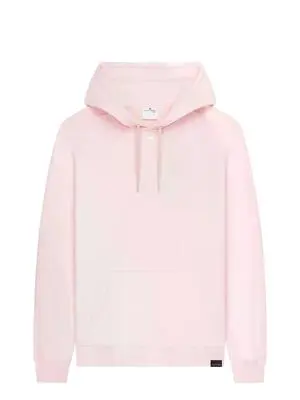 COURREGES Kangaroo-pocket Long-sleeve Hoodie - Pink