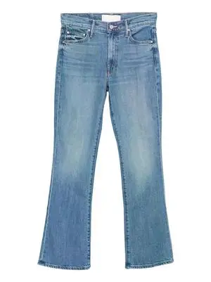 MOTHER The Outsider Flood Jeans - Blue