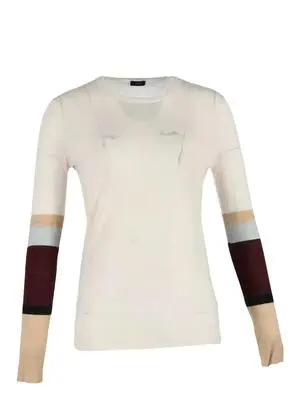 JOSEPH Colourblock Crew-Neck Top