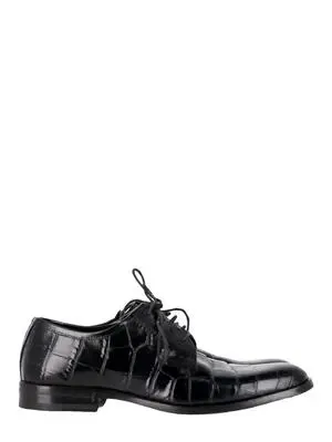 Saint Laurent Lace-up Derby Shoes - Black