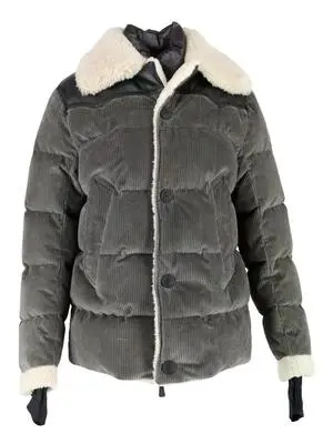 Moncler Roubion Shearling Jacket - Grey