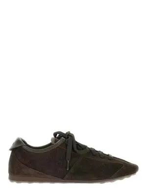 Jacquemus The Tennis Suede Sneakers - Brown