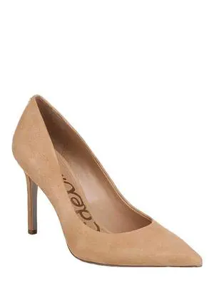 Sam Edelman Hazel Pointed Toe Pump - Cyprus Tan