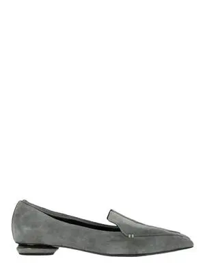 NICHOLAS KIRKWOOD Pointed-toe Suede Pumps - Grey