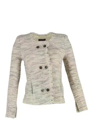 ISABEL MARANT VINTAGE Laure Double-breasted Jacket - Neutrals