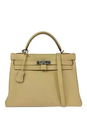 Hermès Togo Leather Kelly 32 Handbag - Neutrals