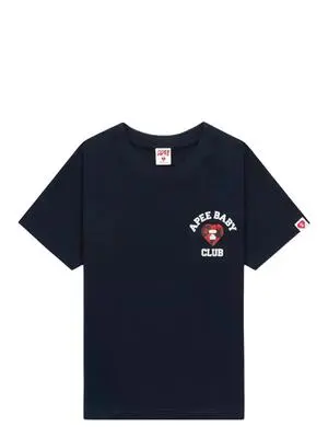A BATHING APE Logo Graphic T-shirt - Blue
