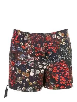 Dries Van Noten Floral Print Shorts - Black
