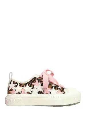 Amiri Star-pattern Lace-up Sneakers - Brown