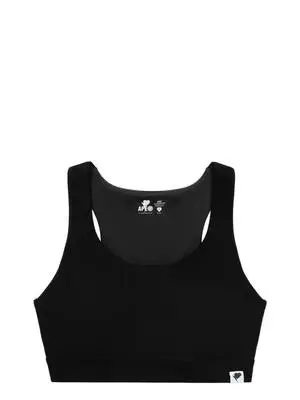 A BATHING APE Racerback Sports Bra - Black