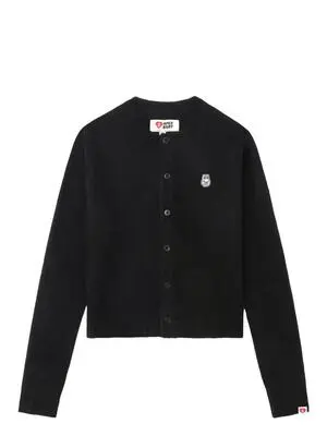 A BATHING APE Buttoned Cardigan - Black