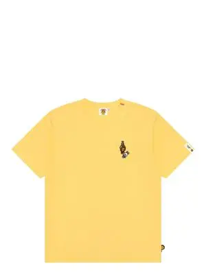 A BATHING APE Graphic T-shirt - Yellow