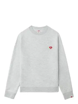 A BATHING APE Heart Logo Sweater - Grey