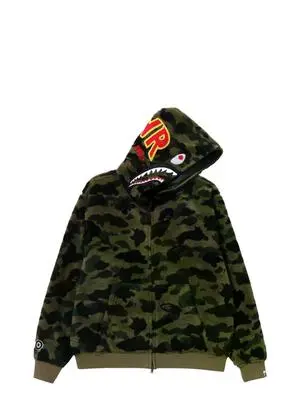 A BATHING APE Camouflage Hoodie - Green