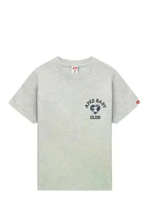A BATHING APE Baby Club Graphic T-shirt - Grey