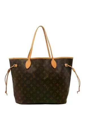 LOUIS VUITTON 2011 Monogram Neverfull Mm Tote Bag - Brown