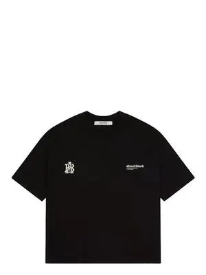 ABOUT:BLANK Crew-neck T-shirt - Black