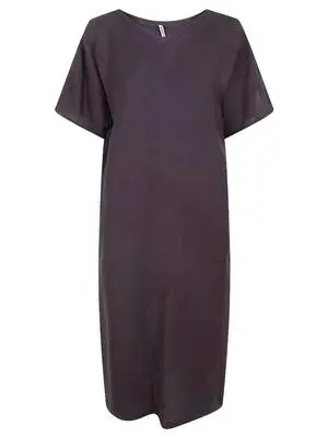 Liviana Conti Natalie V-neck Shift Dress - Brown