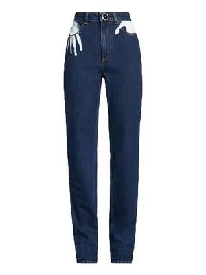 AREA Straight-leg Jeans - Blue