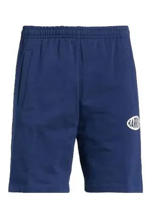 BARROW Cotton Athletic Shorts - Navy