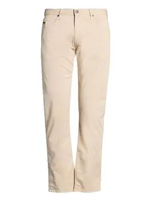 Emporio Armani Tapered-leg Twill Pants - Beige