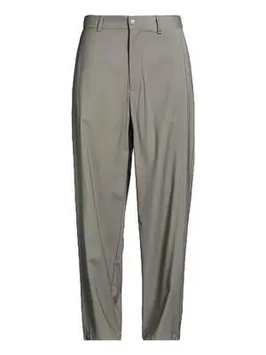 Emporio Armani Tapered Virgin Wool Pants - Green