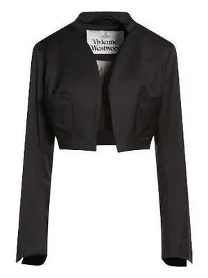 VIVIENNE WESTWOOD Virgin Wool Bolero Jacket - Black