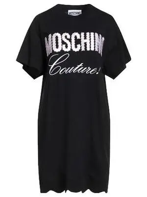 Moschino Couture Mini T-shirt Dress - Black