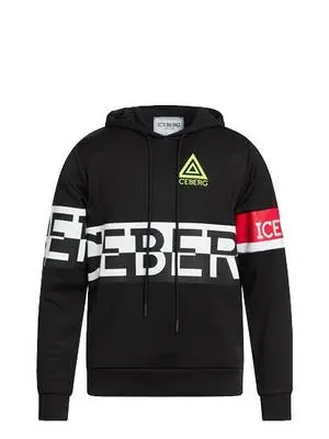 Iceberg Hooded Sweatshirt - Black