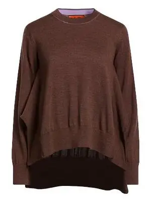 Colville Knitted Mélange Sweater - Brown