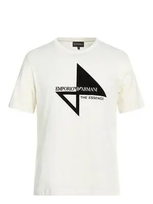 Emporio Armani T-shirt Ivory Size Cotton - White