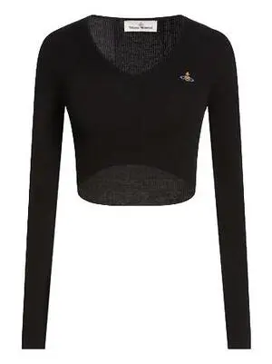 VIVIENNE WESTWOOD Cotton Cashmere Sweater - Black