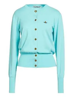 VIVIENNE WESTWOOD Cardigan In Cotton - Blue