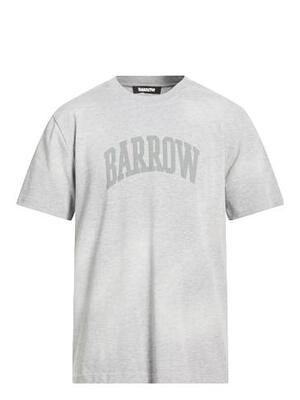 BARROW Man T-shirt Light Grey Size S Cotton